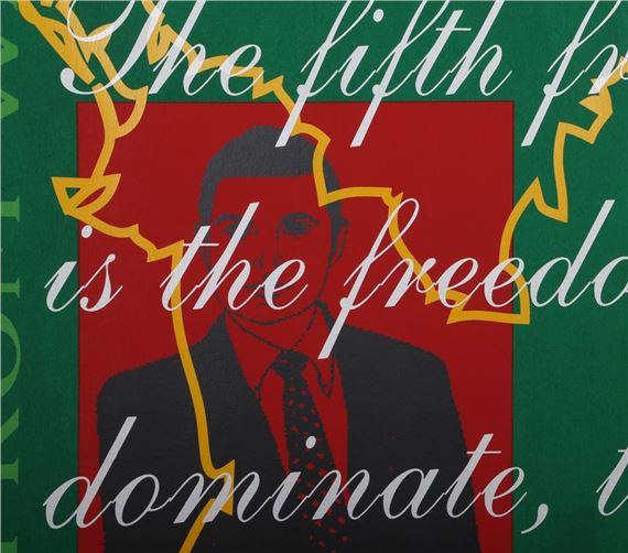 Daniel Joseph Martinez | FREEDOM FROM FEAR (1990) | MutualArt