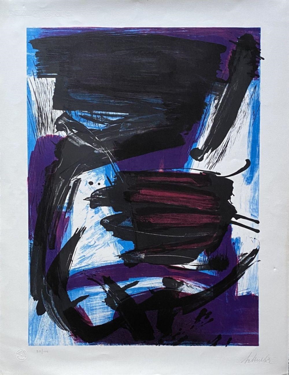 Gérard Ernest Schneider | Gérard Schneider - Composition abstraite ...