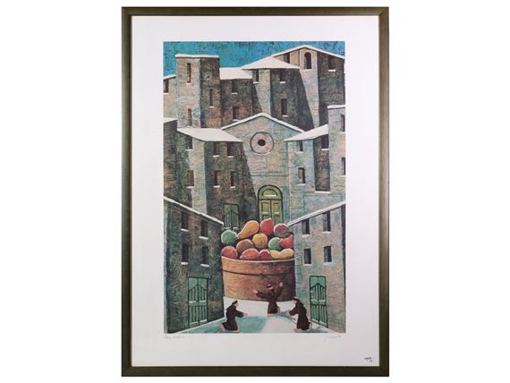 Norberto Proietti | Landscapes with friars | MutualArt