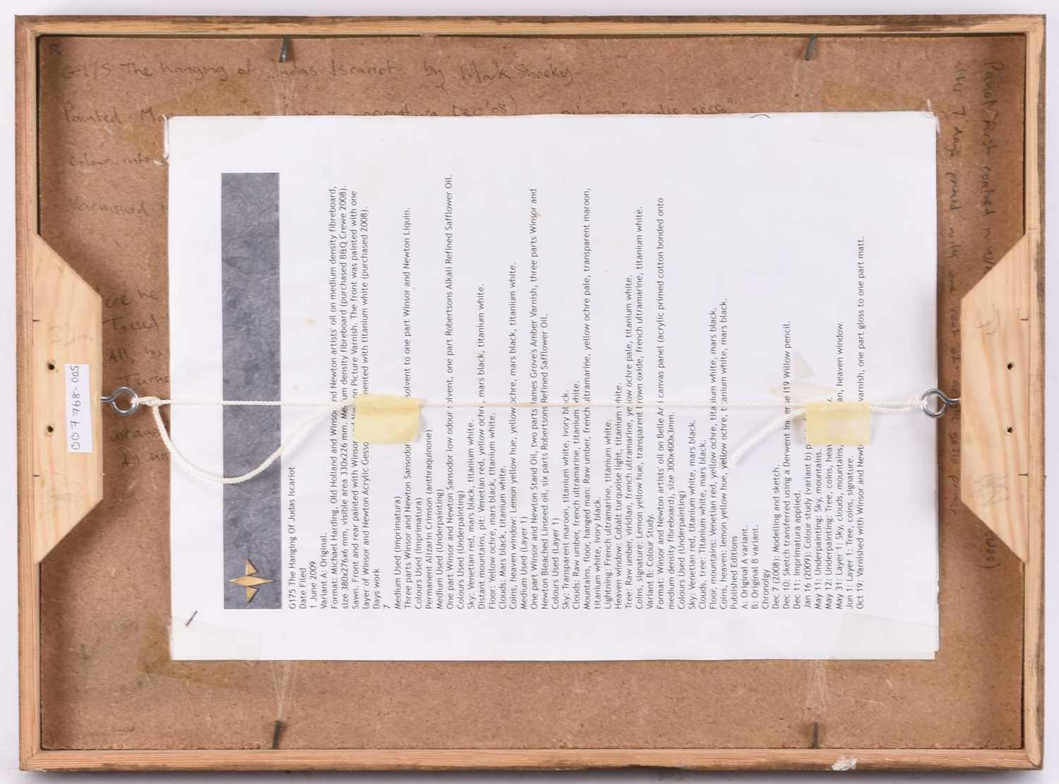 Mark Sheeky | The Hanging of Judas Iscariot Surrealist (2009) | MutualArt