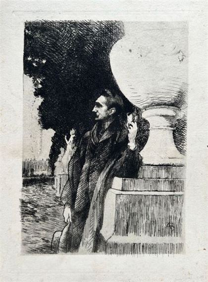 Albert Besnard | la tasse de the | MutualArt