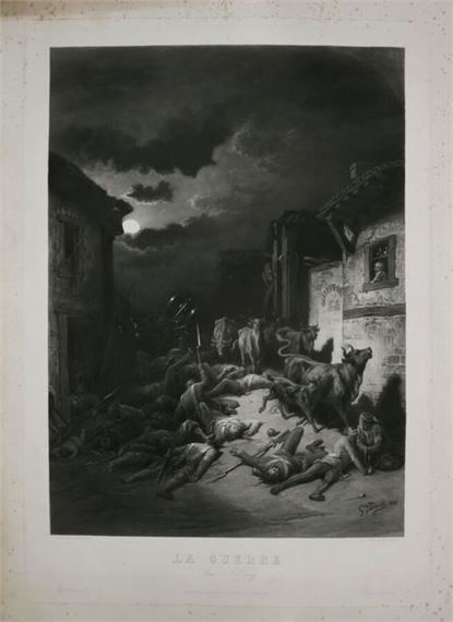 Gustave Doré | La guerre (W - Lot (1866) | MutualArt