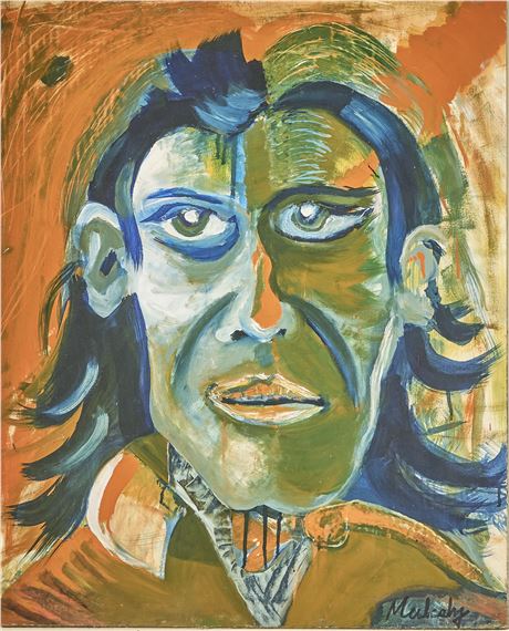 Michael Mulcahy | Head of a Man | MutualArt