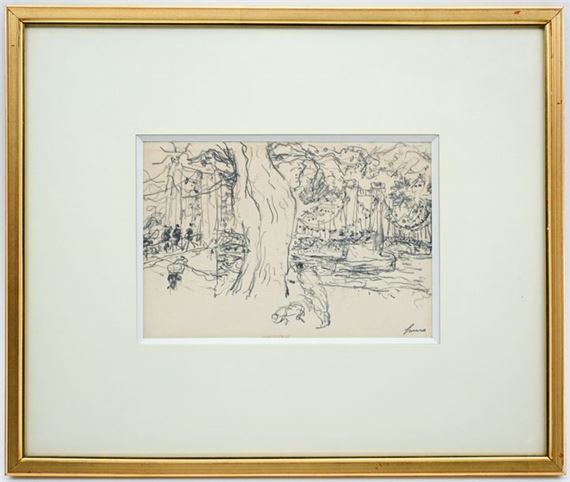 Jean Fusaro | Lively promenade | MutualArt