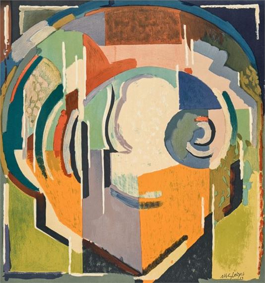 Albert Gleizes | Cubist Composition, 1915 (1915) | MutualArt