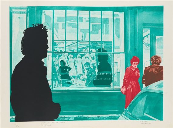 Gérard Fromanger | The er and the Model (1973) | MutualArt