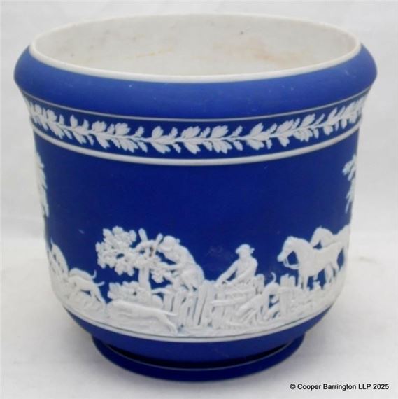 Planter | Antique Adams Tunstall JasperwarePlanter Jardenier (1900s ...