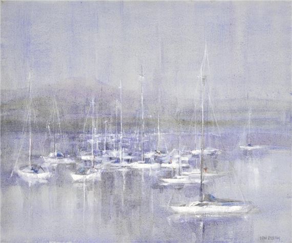 Susan Sheridan | Untitled (Harbored Boats) | MutualArt
