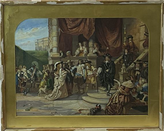 Edward Matthew Ward | The Disgrace of Lord Clarendon (1895) | MutualArt