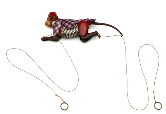 Monkey | The China Co tin plate mechanical jump on rope monkey toy(H ...