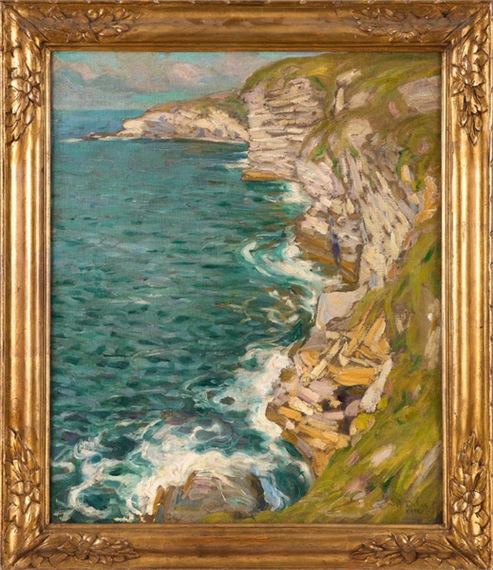 Gabriel Deluc | Falaise à Saint-Jean-de-Luz ou la Pile d'assiettes ...