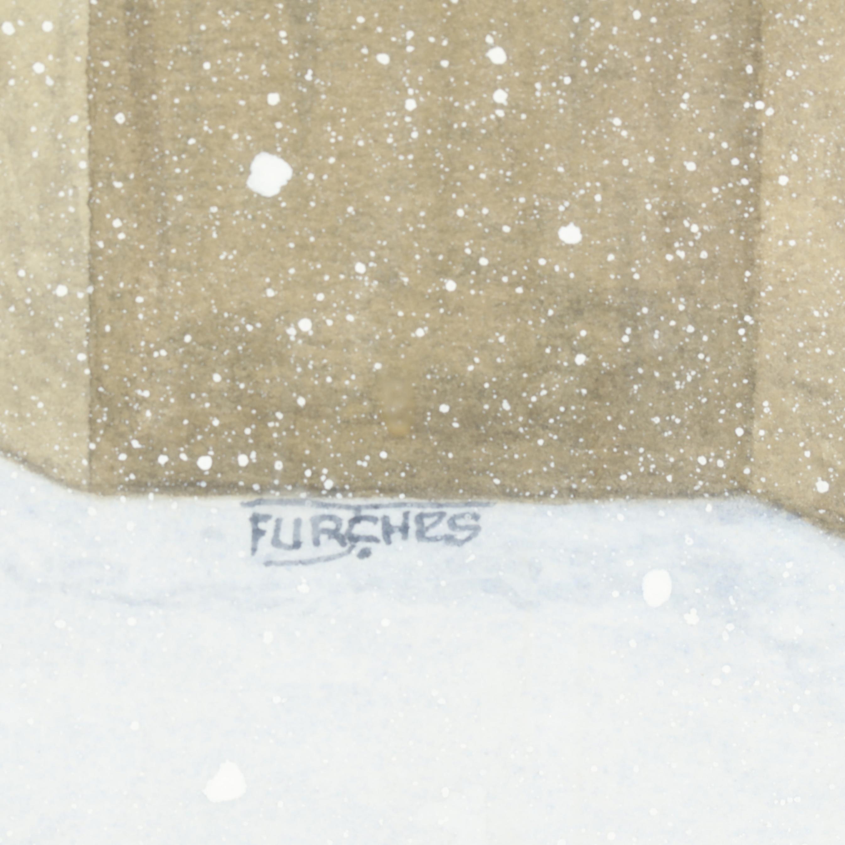 John D. Furches | Winter Scene in Old Salem | MutualArt