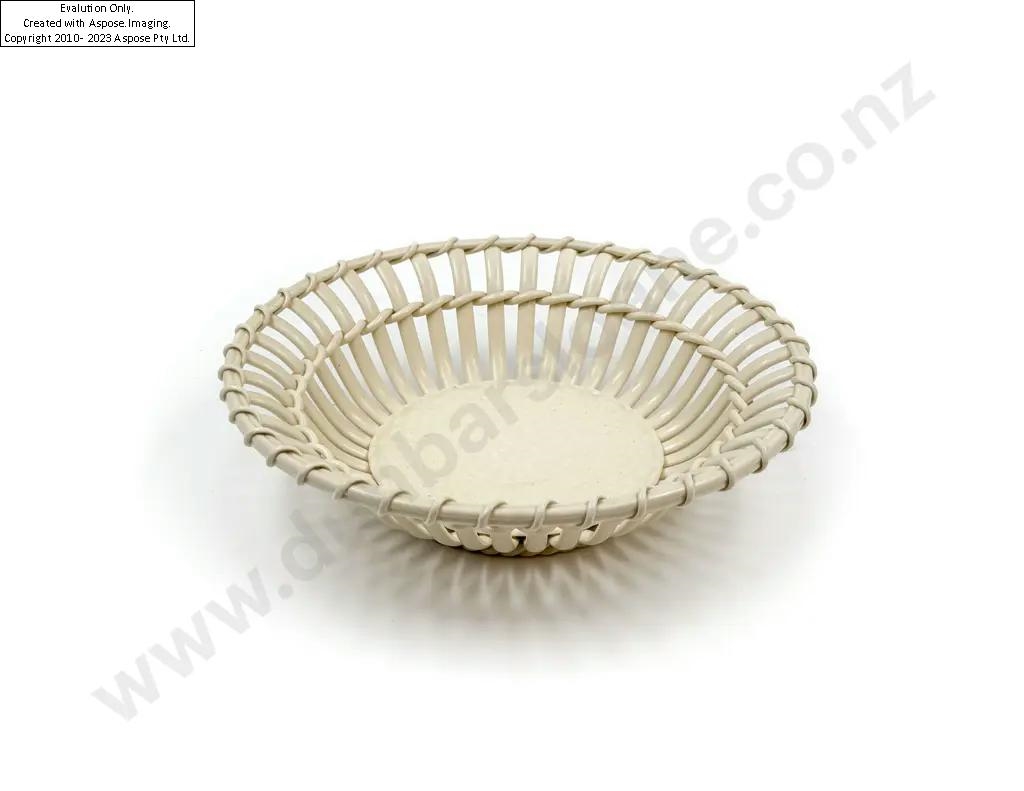 Wedgwood | Wedgwood Basket Weave Bowl | MutualArt