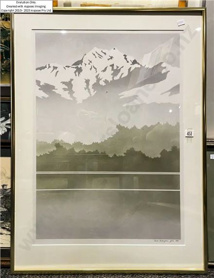 David Beckingham | David Beckingham - Landscape - Screen Print (1983 ...