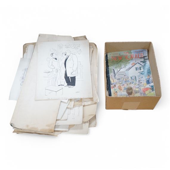 Edwin Barritt | A folio of cartoons, caricatures, cartoons and opera ...