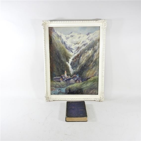 Georgiana M. Forde | Swiss landscape (1904) | MutualArt