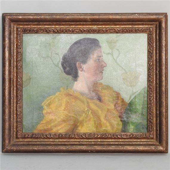 Albert William Ayling | Head and shoulders portrait of a lady (91 ...