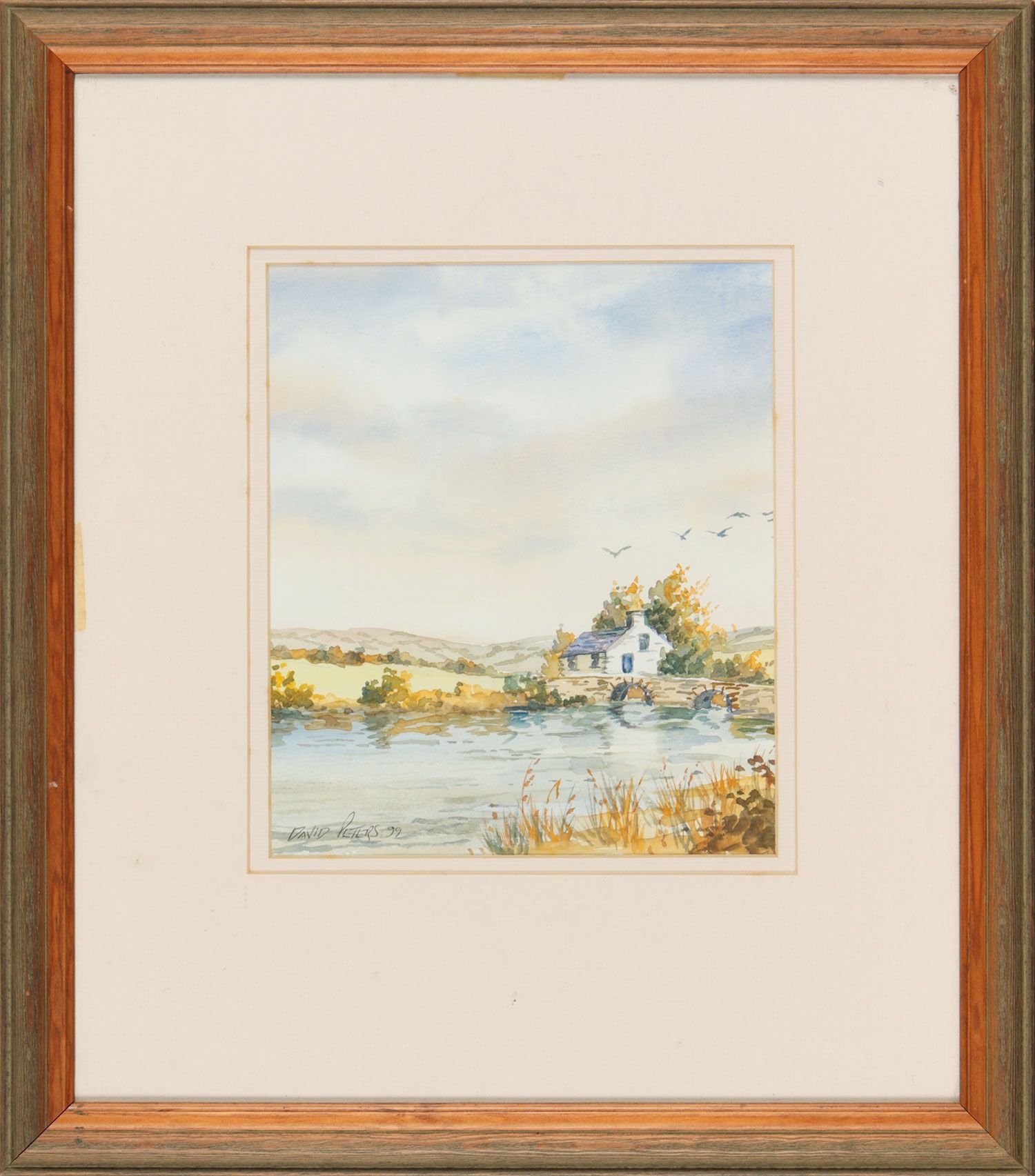 David Peters | THE BRIDGE TO ISLANDMAGEE, COUNTY ANTRIM (1999) | MutualArt