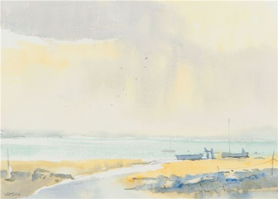 William James Watson | EVENING LIGHT DONEGAL (1998) | MutualArt