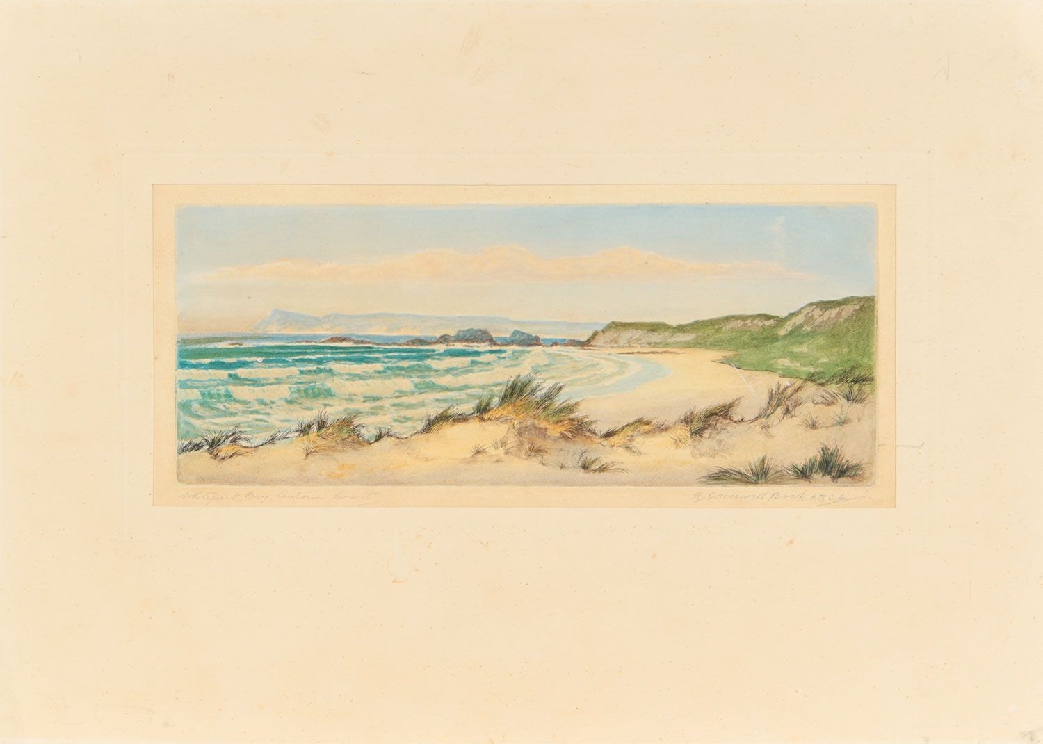 Robert Cresswell Boak | WHITEPARK BAY, ANTRIM COAST | MutualArt