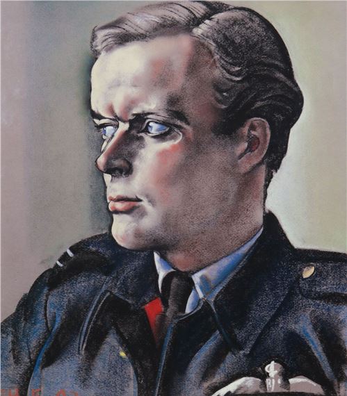 Eric Henri Kennington | PORTRAIT OF RICHARD HILLARY | MutualArt