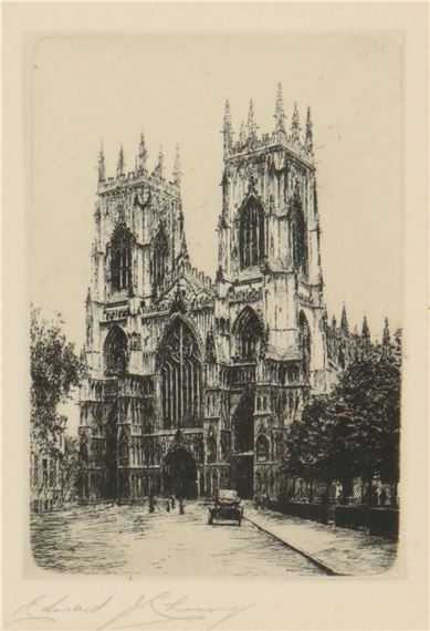Edward J. Cherry | YORK MINSTER CATHEDRAL | MutualArt