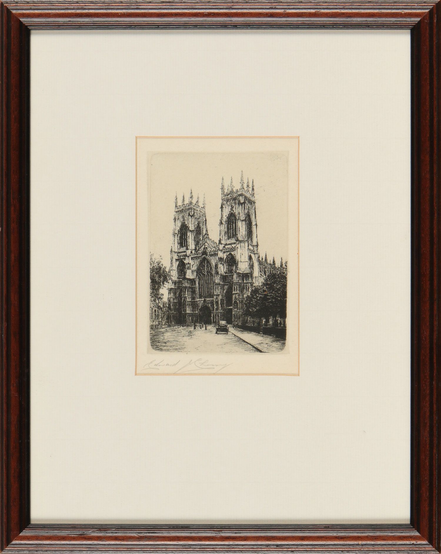 Edward J. Cherry | YORK MINSTER CATHEDRAL | MutualArt