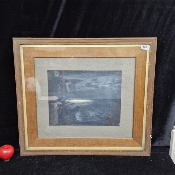 Ocean | A quality print of an original photograph. Features a moonli ...