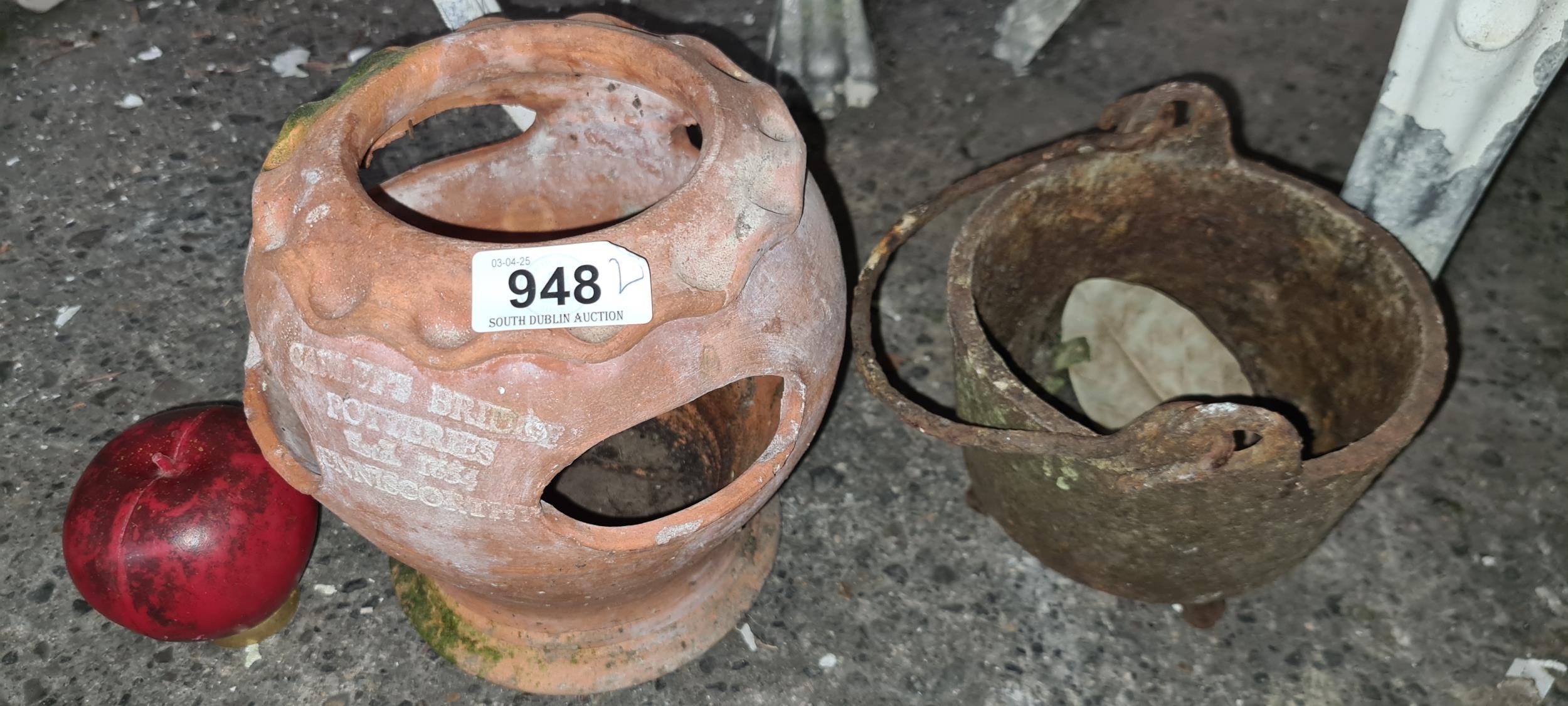 Planter | s Bridge Irish Pottery terracotta herb planter. Carley's ...