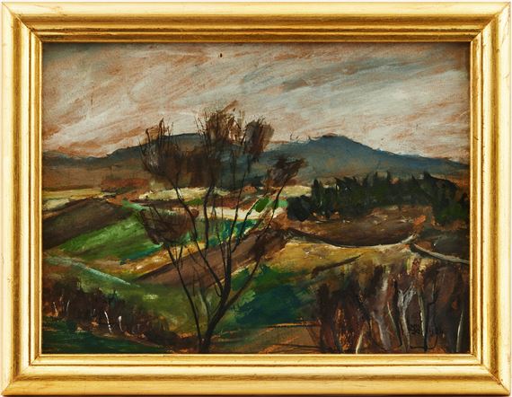 Ivan Ivarson | Höstlandskap (1924) | MutualArt