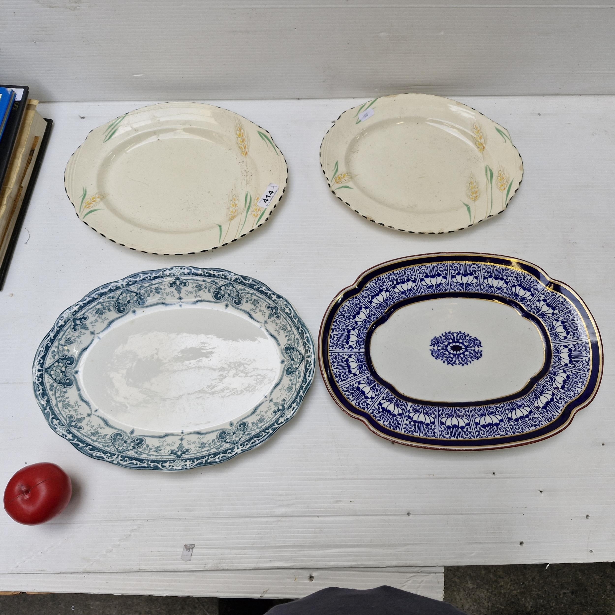 Royal Worcester | Four stunning antique ceramic plates and platters ...