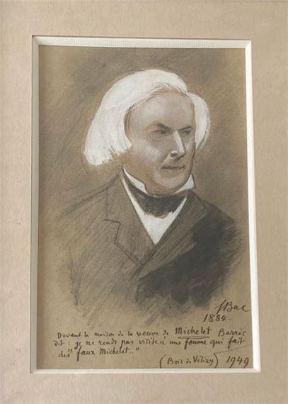 Ferdinand Bac | PORTRAIT PRESUME DE MICHELET, 1884-1949 | MutualArt