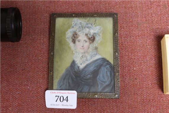 John Linnell the Elder | A portrait study of Mrs Ann Hawkins | MutualArt