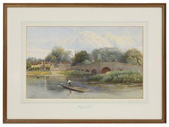 Joseph Charles Reed | Sonning on Thames (1872) | MutualArt