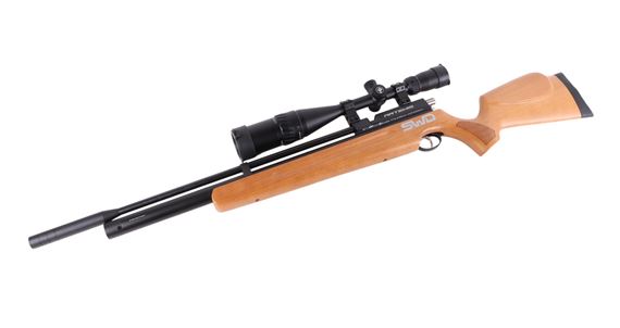 Stock | An Artemis SWD .177 air rifle with telescopic scope, 116cms ...