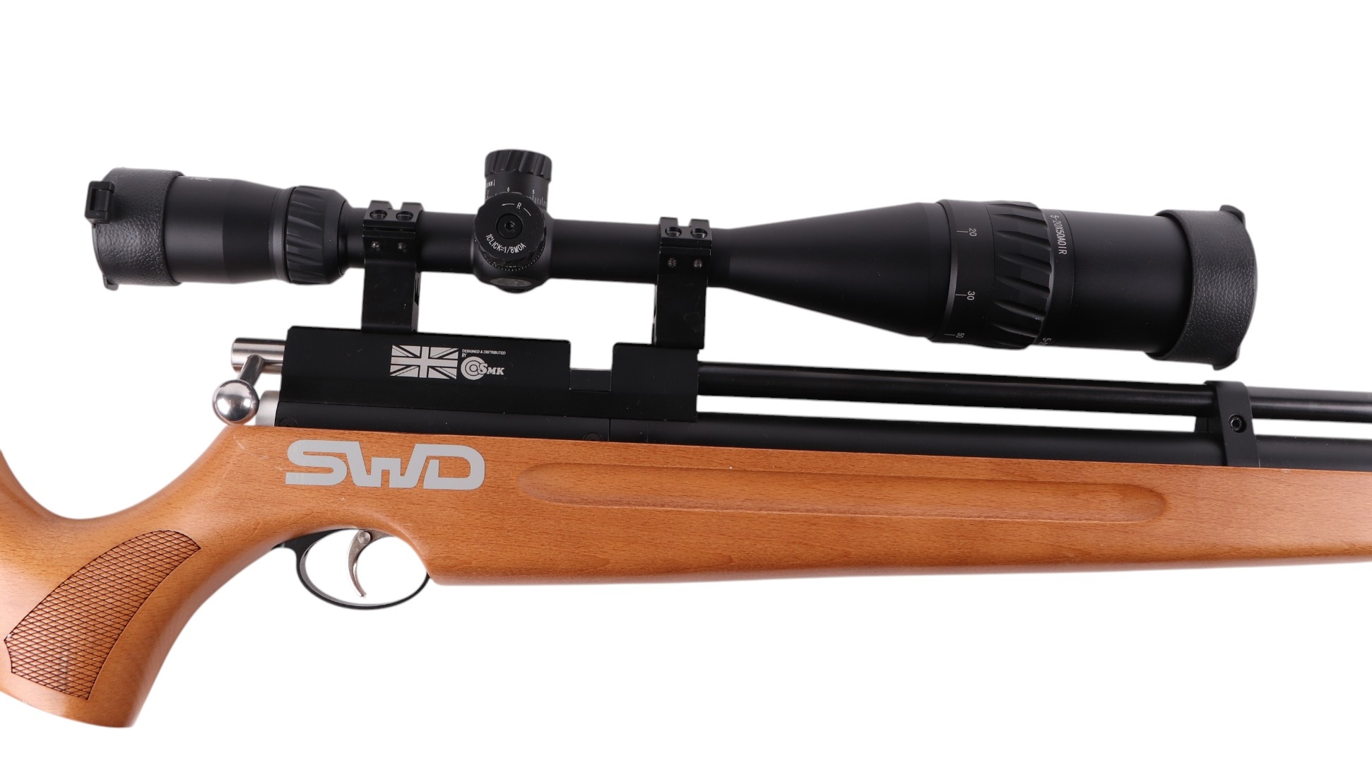 Stock | An Artemis SWD .177 air rifle with telescopic scope, 116cms ...