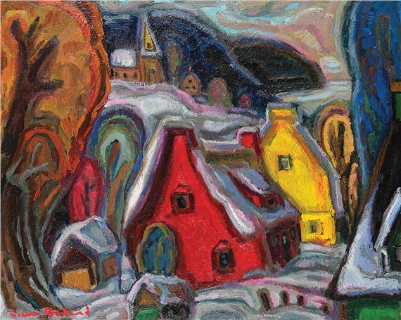 Pierre Bedard | Quand le rouge et le jaune se marient | MutualArt