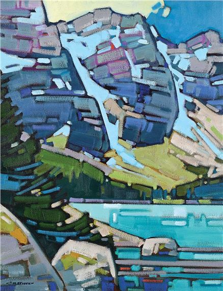 Cameron Bird | Blue Moraine | MutualArt