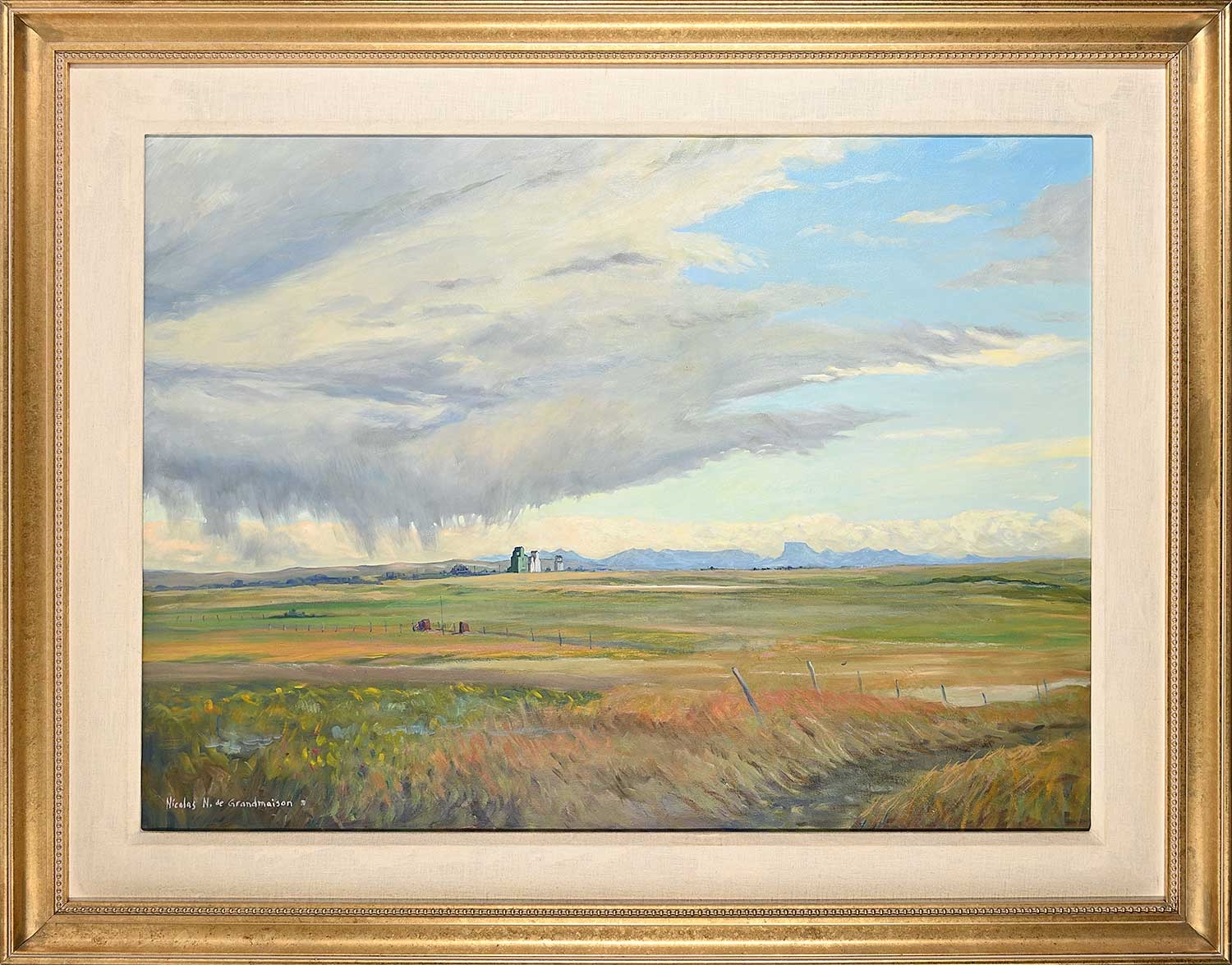 Nicolas de Grandmaison Jr. | Cardston and Chief Mountain | MutualArt