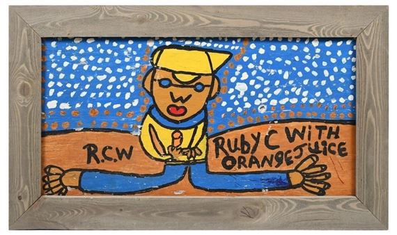 Ruby C. Williams | RUBY WILLIAMS FOLK ART PAINTING (2002) | MutualArt