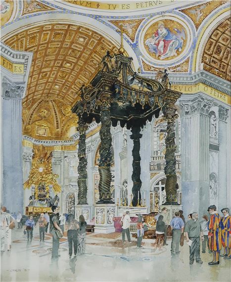 Jim Conlin | VIEWS OF ROME | MutualArt