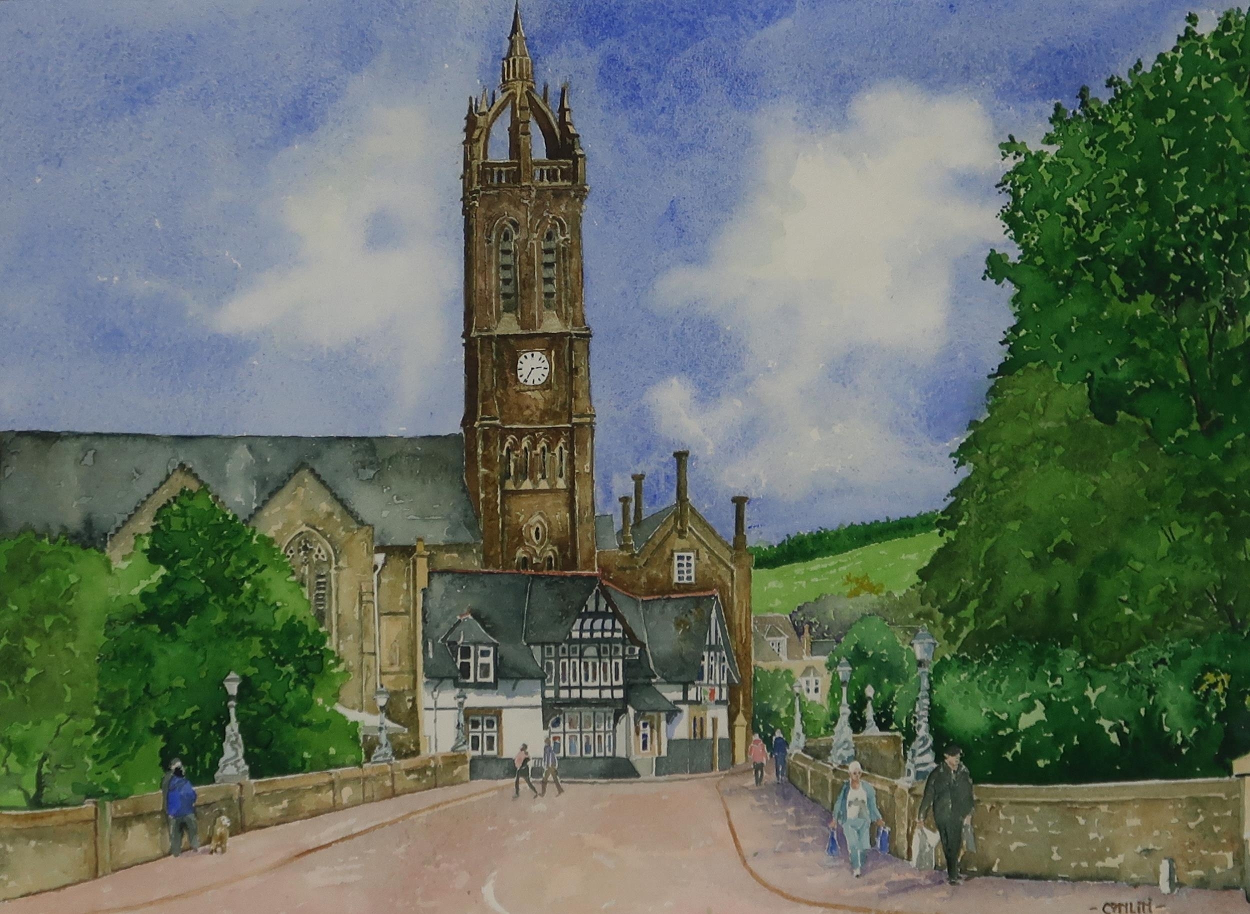 Jim Conlin | VIEWS OF PEEBLES | MutualArt