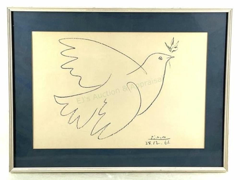 Pablo Picasso | Dove Of Peace | MutualArt