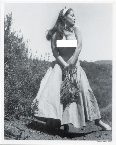 Bunny Yeager | BUNNY YEAGER Vintage Pin Up Litho Model DIANE WEBBER ...