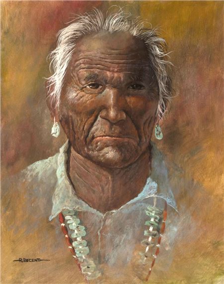 Robert Becenti | Apache Devil Dancers (Circa 1970) | MutualArt