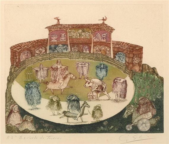 Guillermo Silva Santamaria | Escuela de Toreros | MutualArt