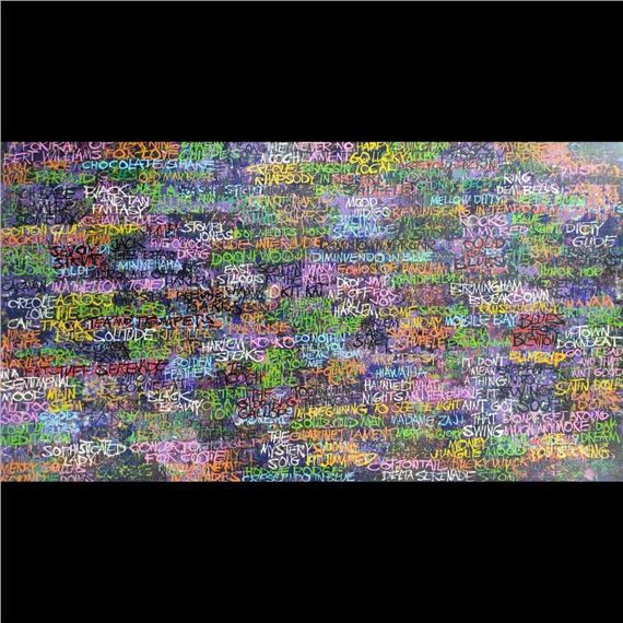 Jon Henry | Large Jon Henry 1916-90 O/C Painting Titled Dukes Mixture ...