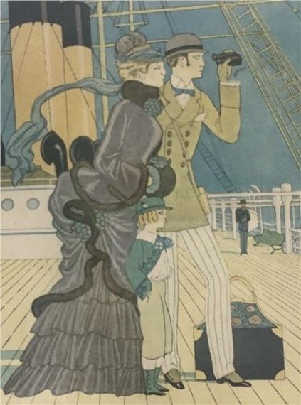 Georges Barbier | The Archer (1914) | MutualArt