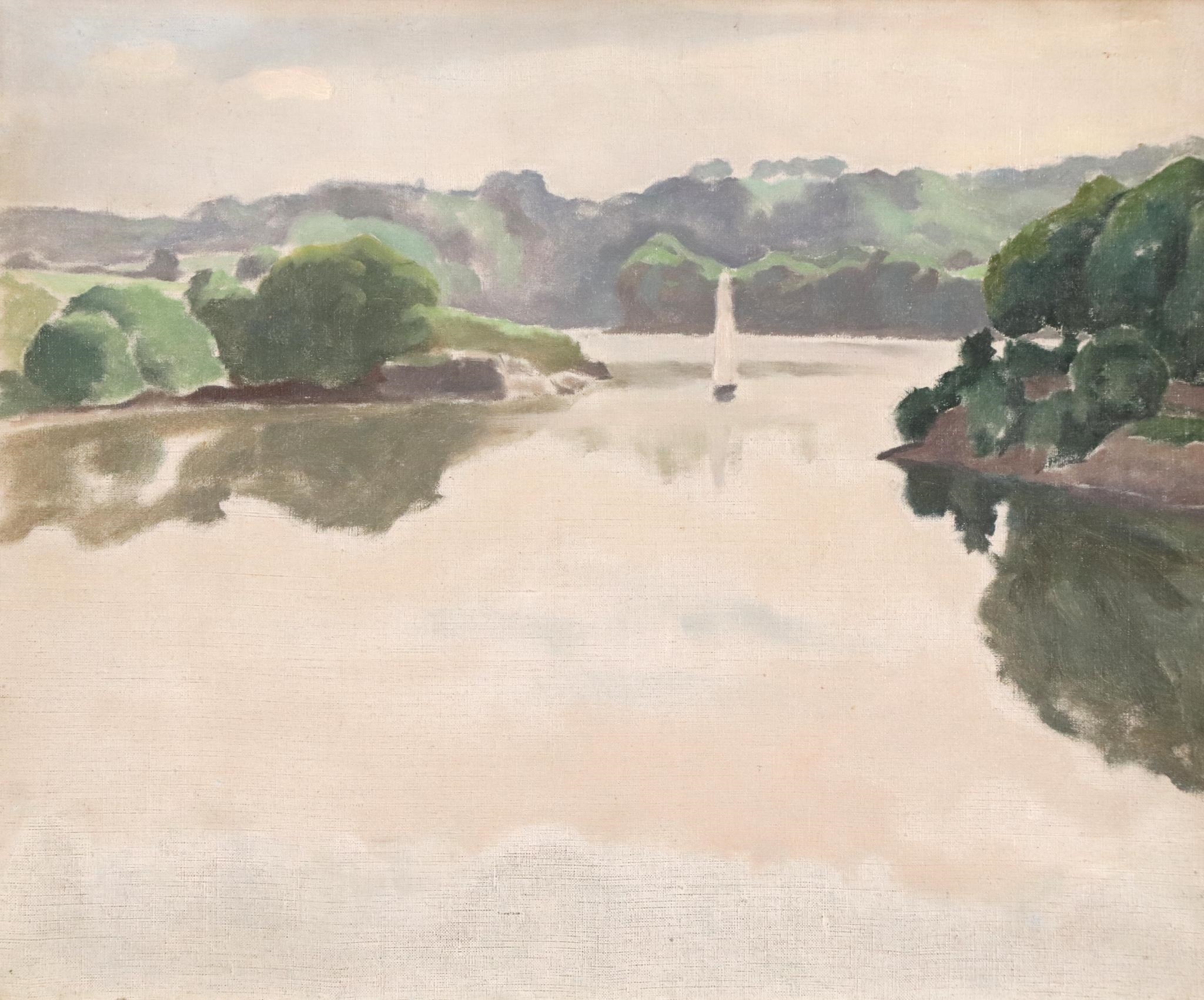 Geoffrey Nelson | Les rives de l (Circa 1938) | MutualArt