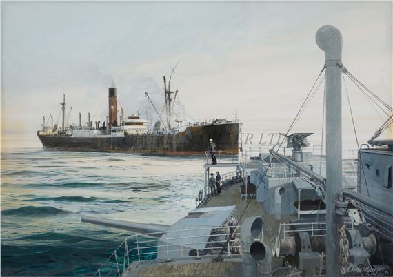 Christopher Mayger | Lt. Hornblower | MutualArt